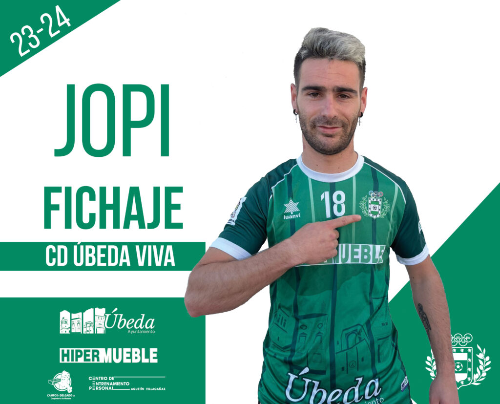 Jopi se une al proyecto del Úbeda Viva – CD Úbeda Viva